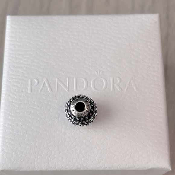 Pandora | Jewelry | Authentic Pandora Essence Navy Blue Charm S925 Ale Sterling Silver Retired ...